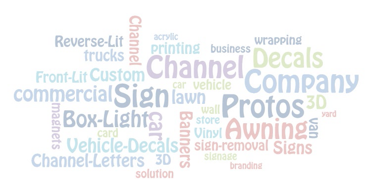 Protos Signs & Awnings Manufacturer "Channel Letter Signs, Awnings,LED ...